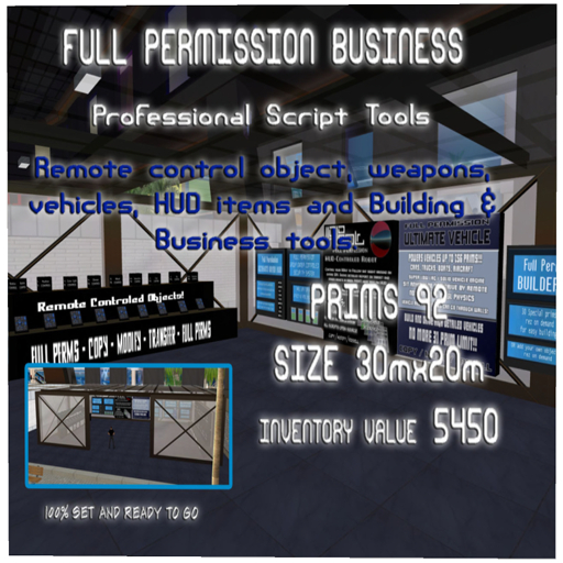 Second Life Marketplace - NEW FULL PERM Script Store ( HUDS / REMOTE CONTROLLED OBJECTS)